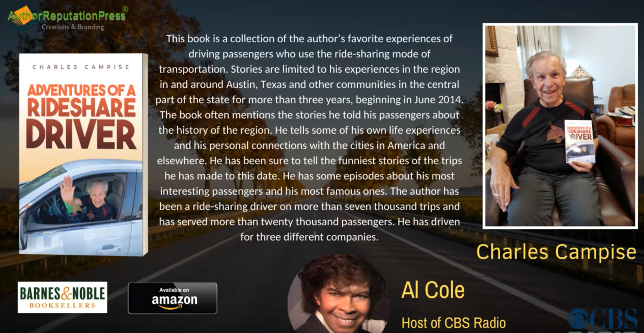 Charles Campise’s interview with Al Cole from CBS Radio is an ...