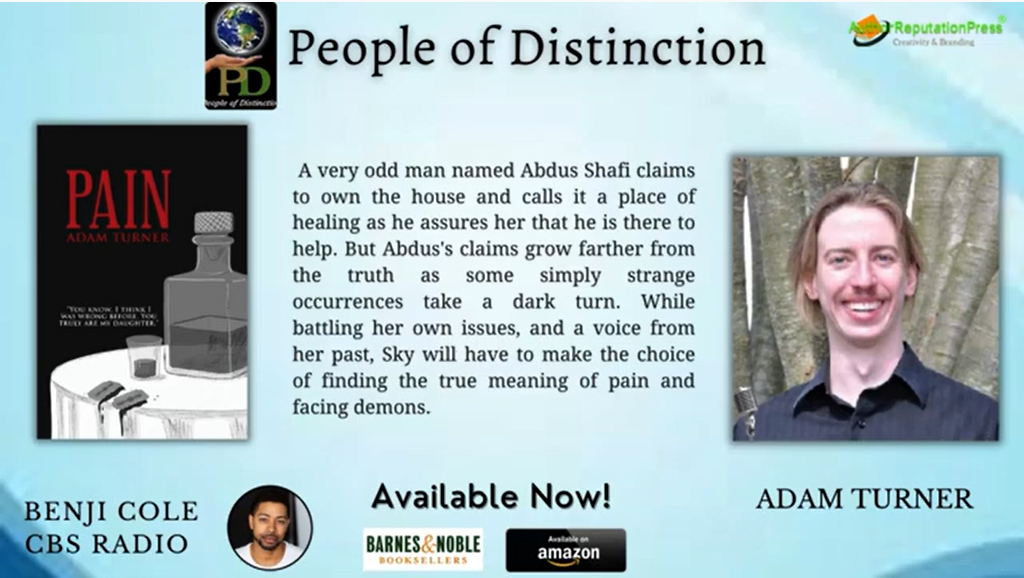 Adam Turner, the author of the insightful book “Pain”, talks to Benji ...