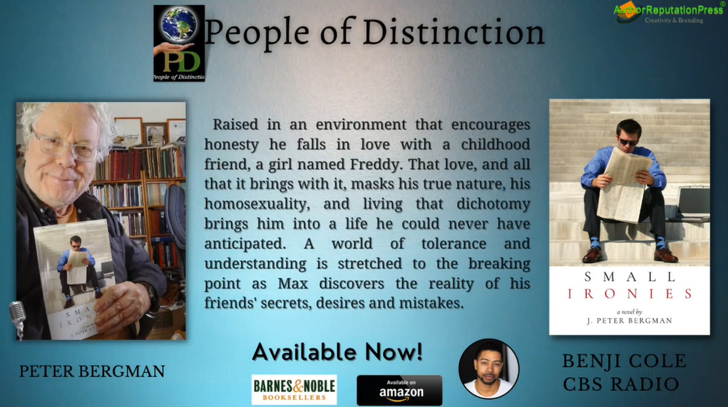 J. Peter Bergman is interviewed by CBS Radio’s Benji Cole about his ...
