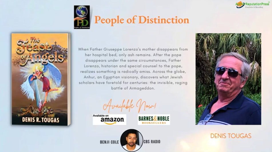 Benji Cole of CBS Radio interviews Denis R. Tougas, the author of “The ...