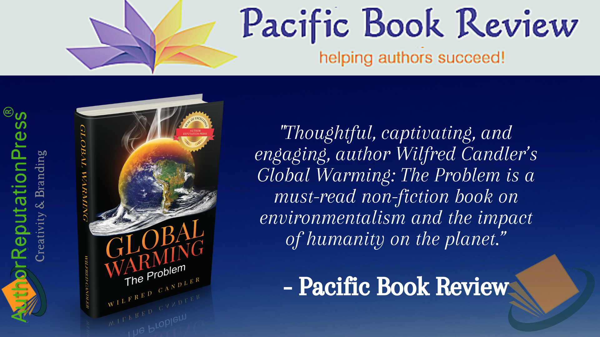 Pacific Book Review commends “Global Warming: The Problem” by Wilfred ...