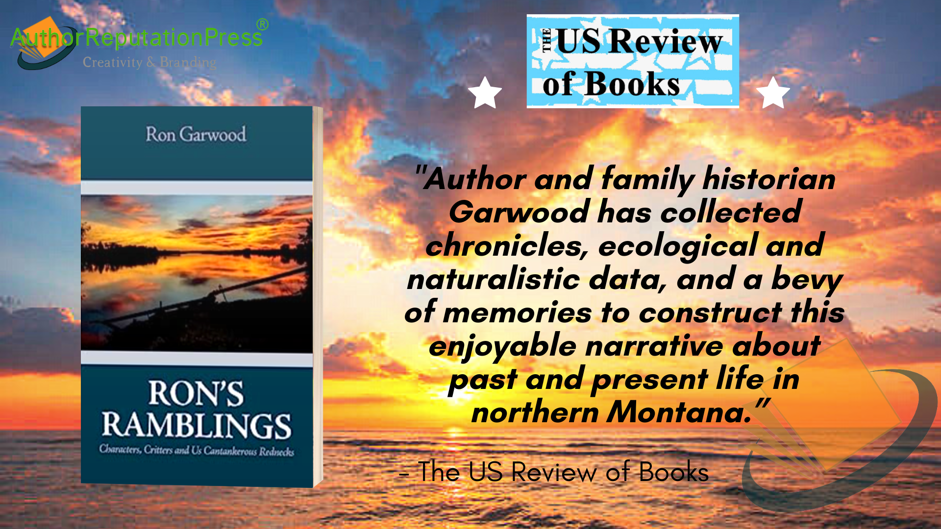 The US Review of Books (USRB) highly commended “Ron’s Ramblings ...