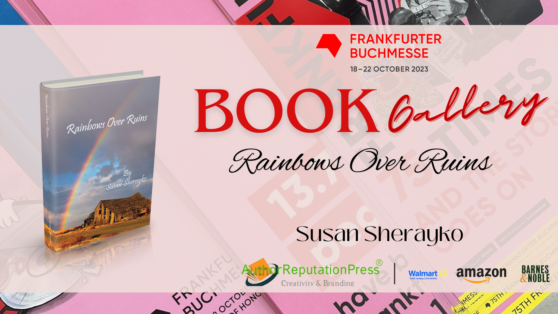 “Rainbows Over Ruins” by Susan Sherayko was displayed at the 2023 ...
