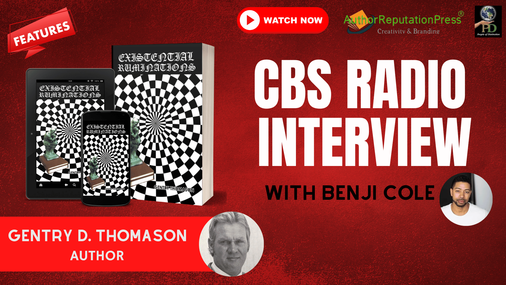 Benji Cole of CBS Radio interviewed Gentry D. Thomason, author of ...