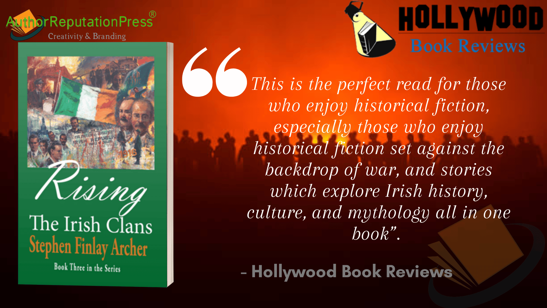 The Hollywood Book Reviews commends “Rising: The Irish Clans (Book ...
