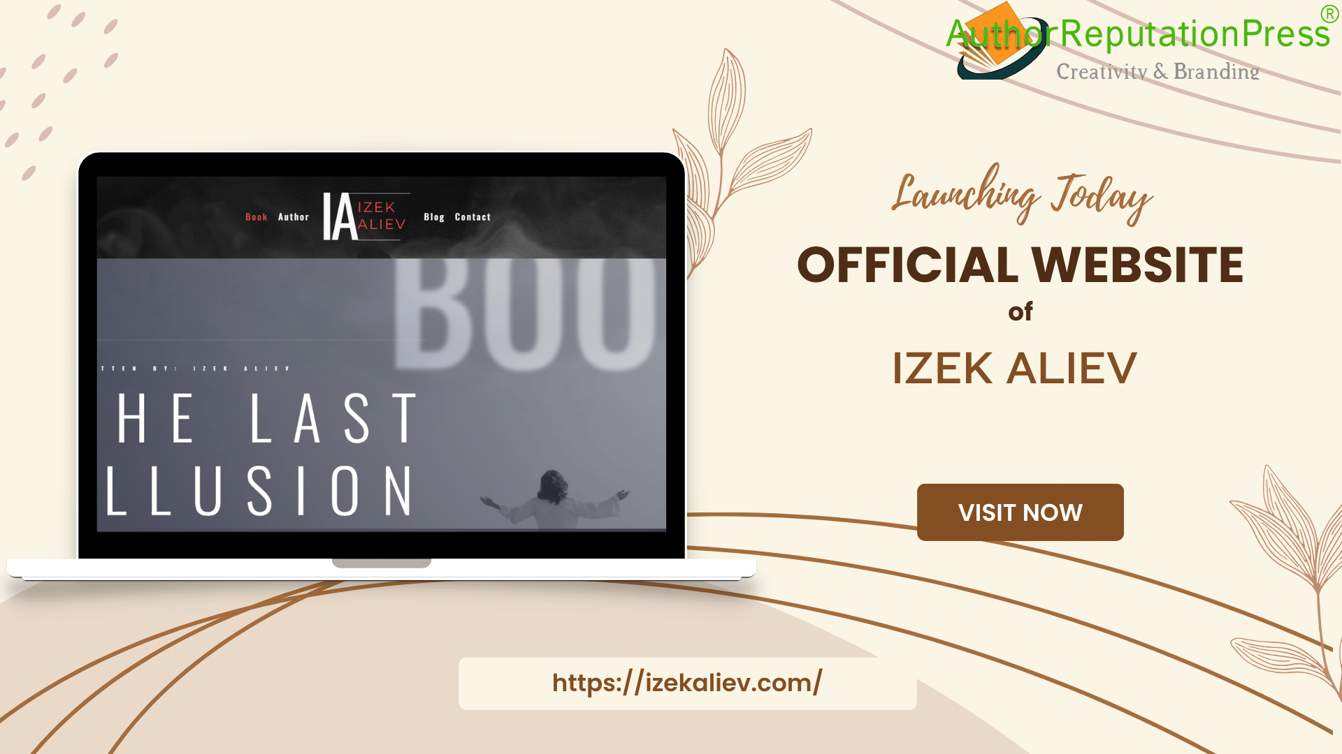 The released website for Izek Aliev is now live – Author Reputation ...
