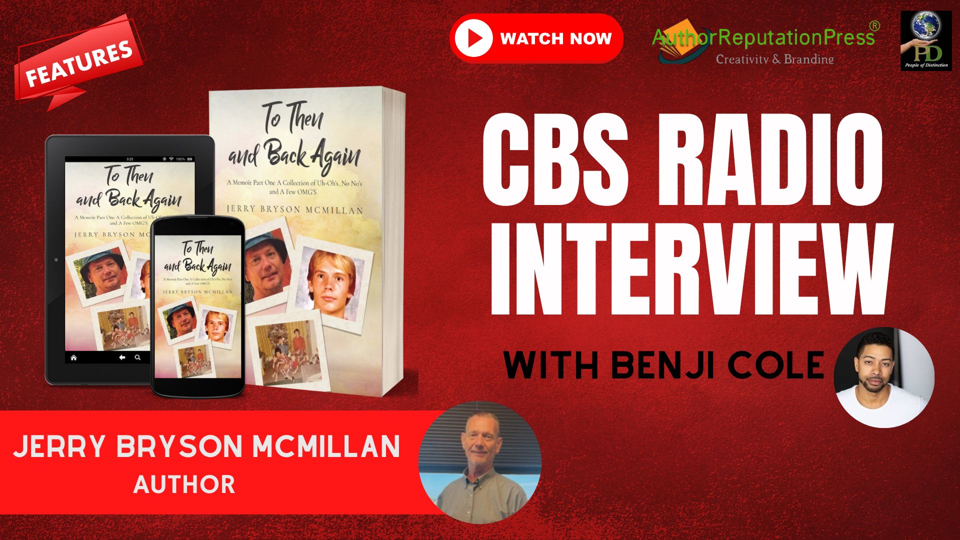 Benji Cole of CBS Radio interviewed Jerry Bryson McMillan, author of ...