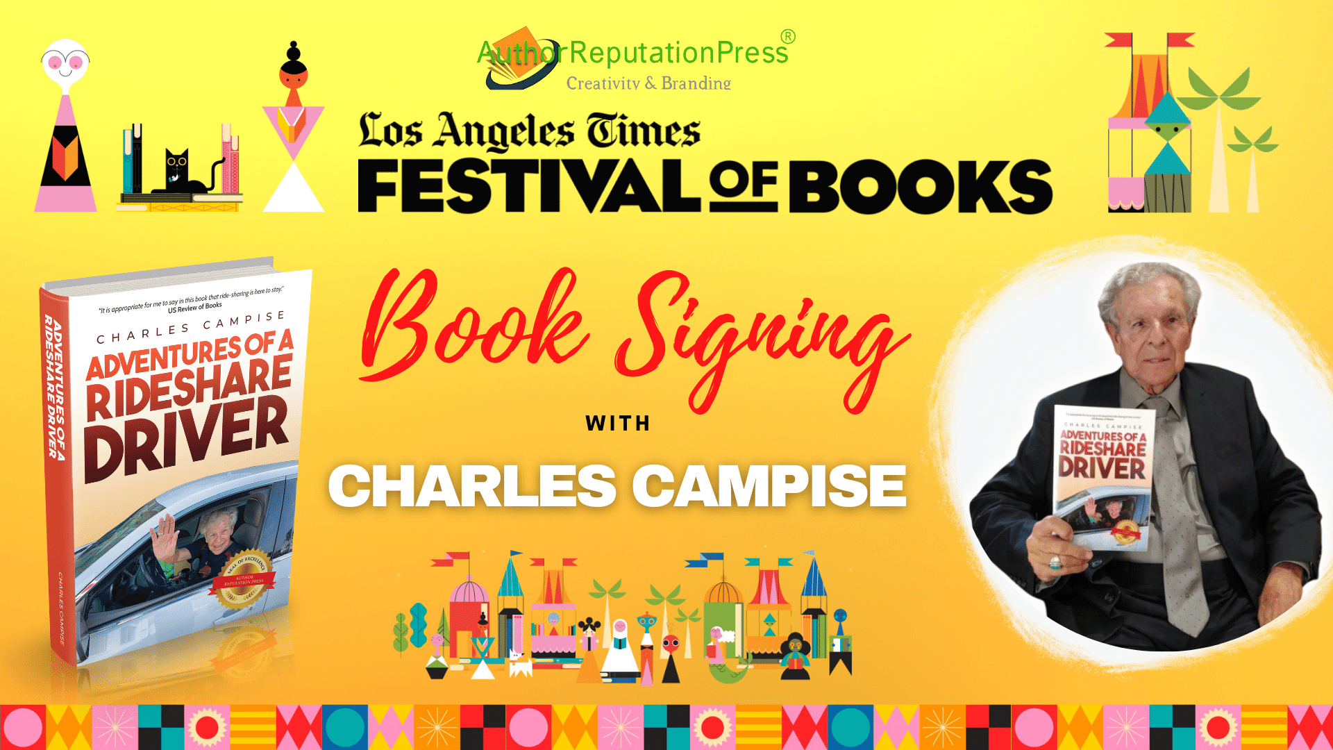 2024 Los Angeles Festival of Books (LATFOB) Book Signing: “Adventures ...