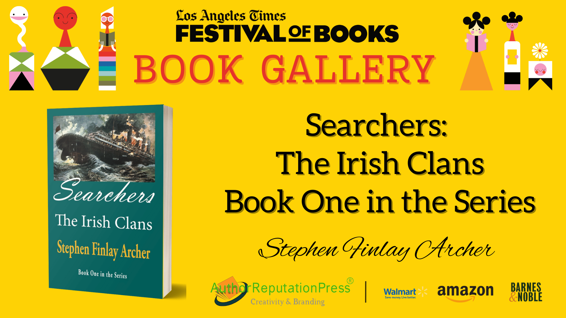 “Searchers: The Irish Clans, Book One of the Series” by Stephen Finlay ...