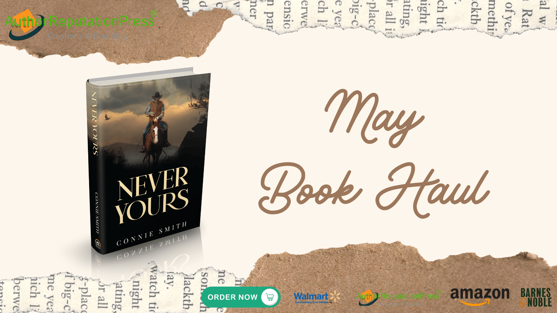 May Book Haul: “Never Yours” by Connie Smith – ARPress Blog