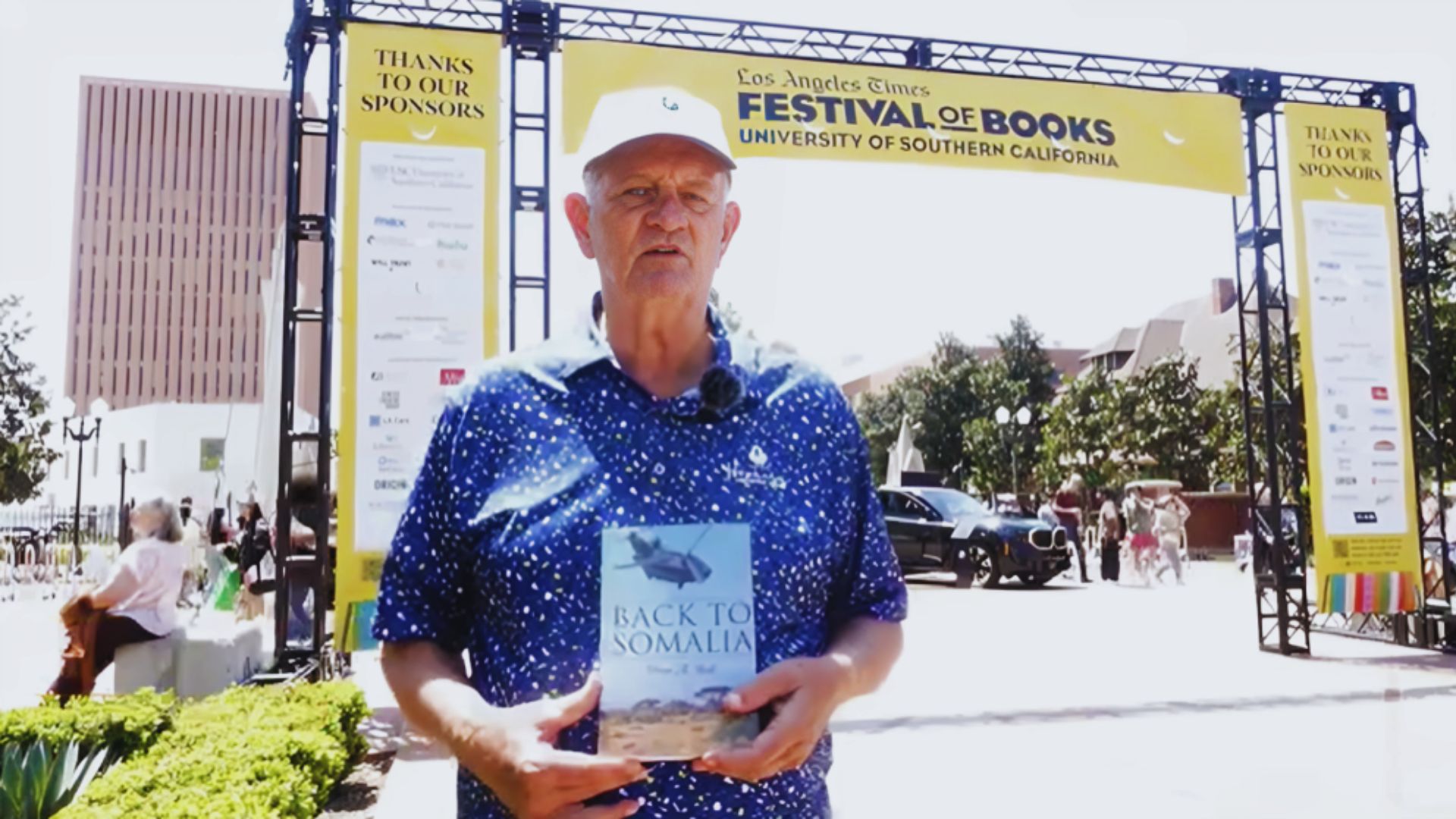 Glenn Bell shared about his book signing experience of “Back to Somalia ...