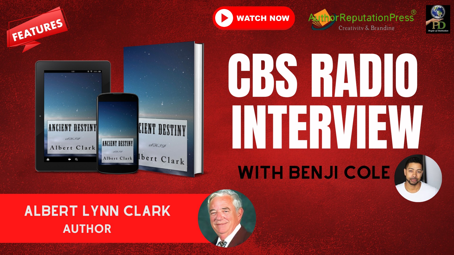 CBS Radio’s Benji Cole interviews Albert Clark, author of “Ancient ...